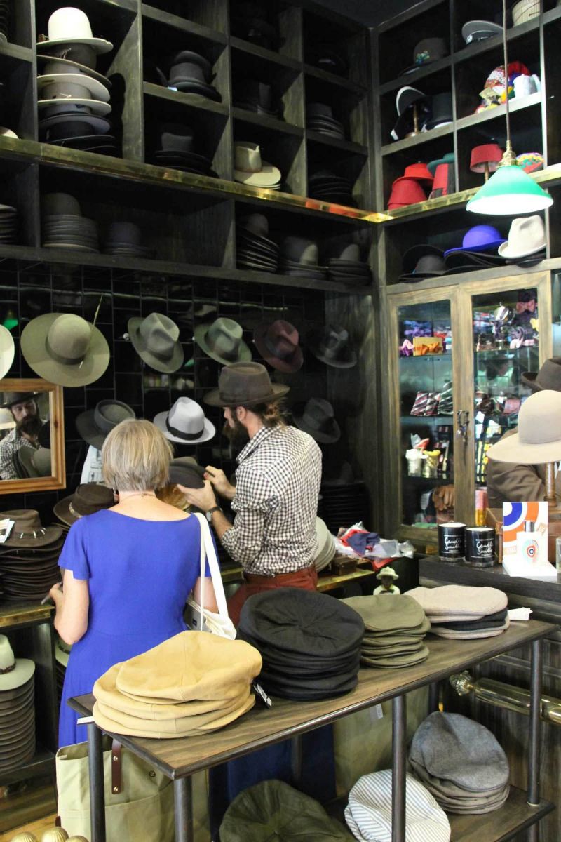 On the Grid : The Strand Hatters