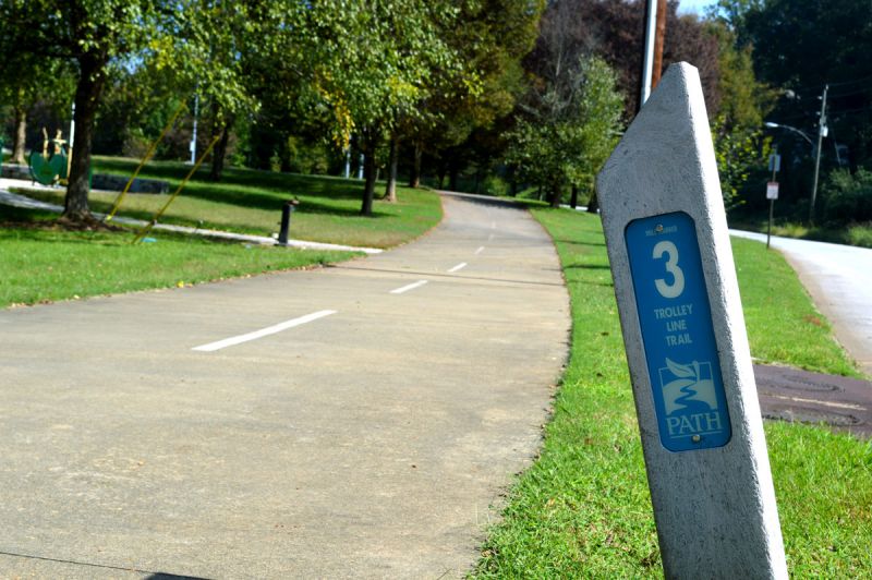On the Grid : Trolley Line Trail