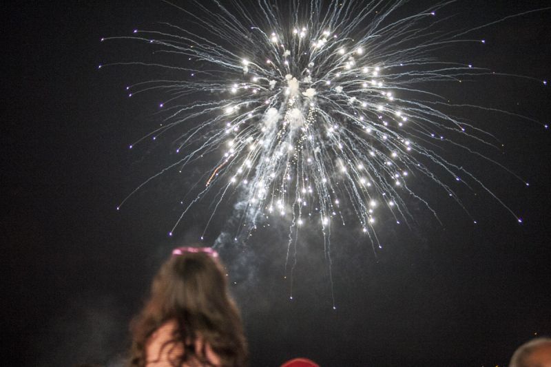 On the Grid : Fireworks on the Beach