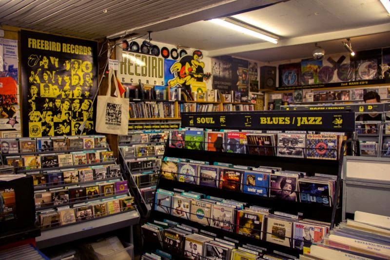 On the Grid : The Secret Book and Record Store