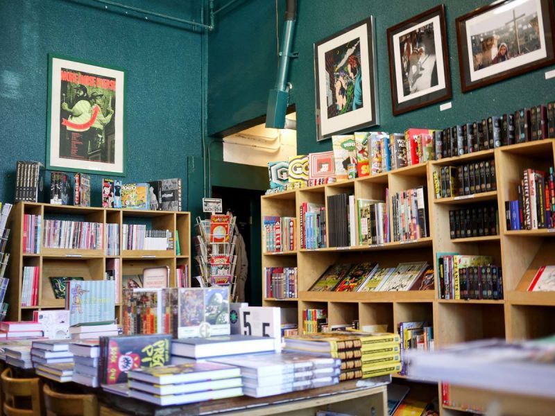 On the Grid : Fantagraphics Bookstore And Gallery