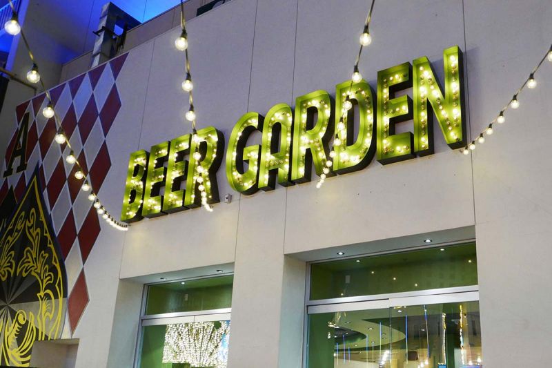 On the Grid : Bier Garten
