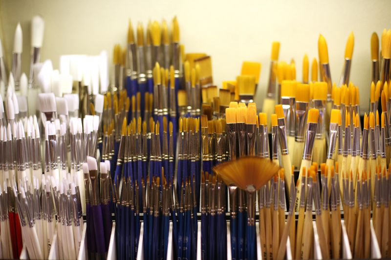 On the Grid : Stuart R Stevenson Artist's materials