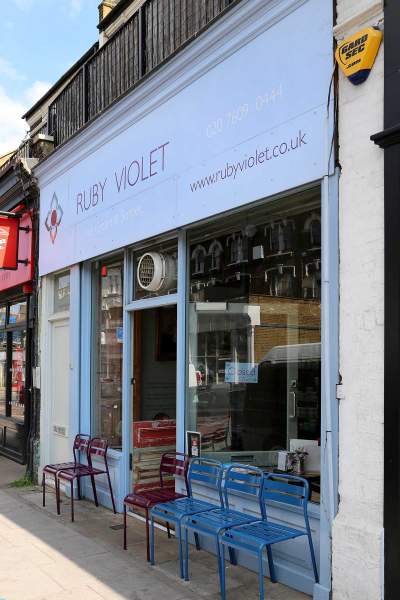 On the Grid : Ruby Violet