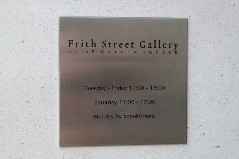 On the Grid : Frith Street Gallery