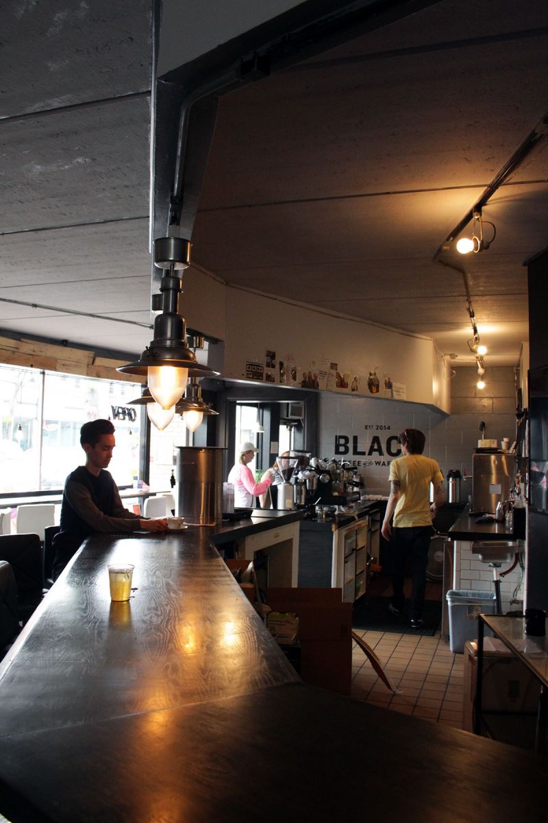 On the Grid : Black Coffee and Waffle Bar