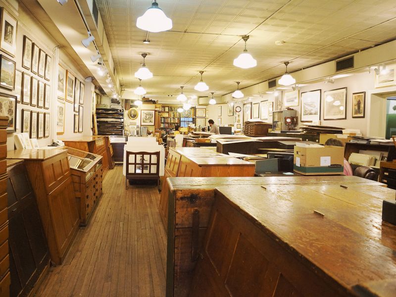 On the Grid : The Old Print Shop