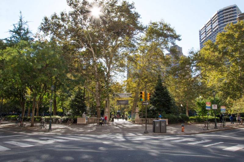 On the Grid : Rittenhouse Square