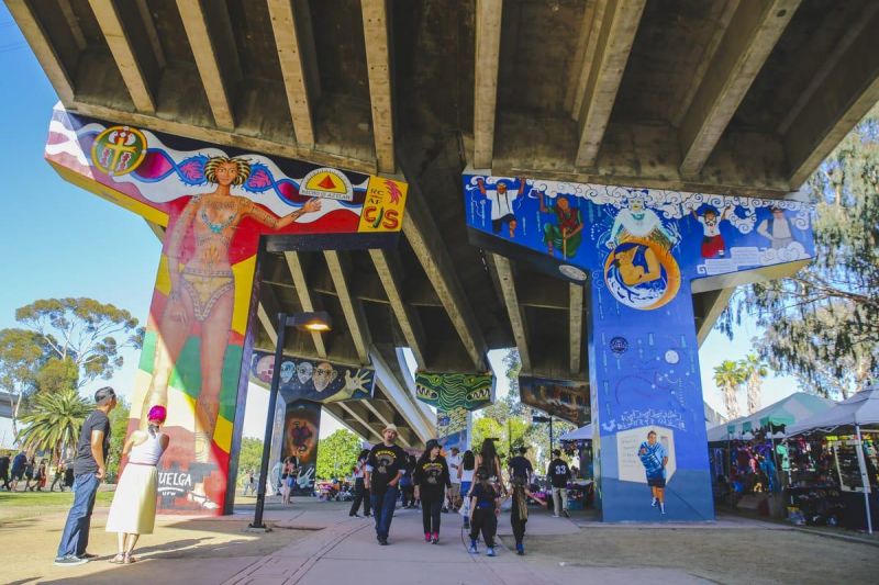 On the Grid : Chicano Park