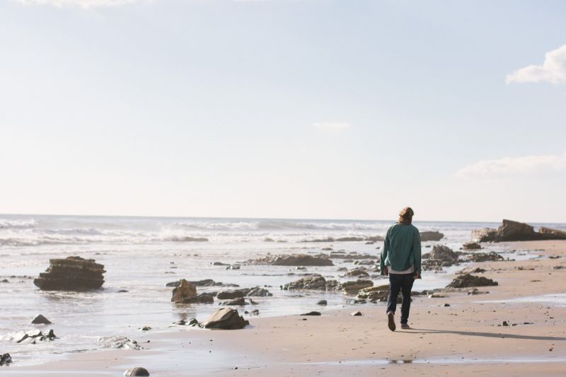 On the Grid : One Thousand Steps Beach