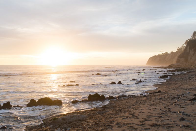 On the Grid : One Thousand Steps Beach