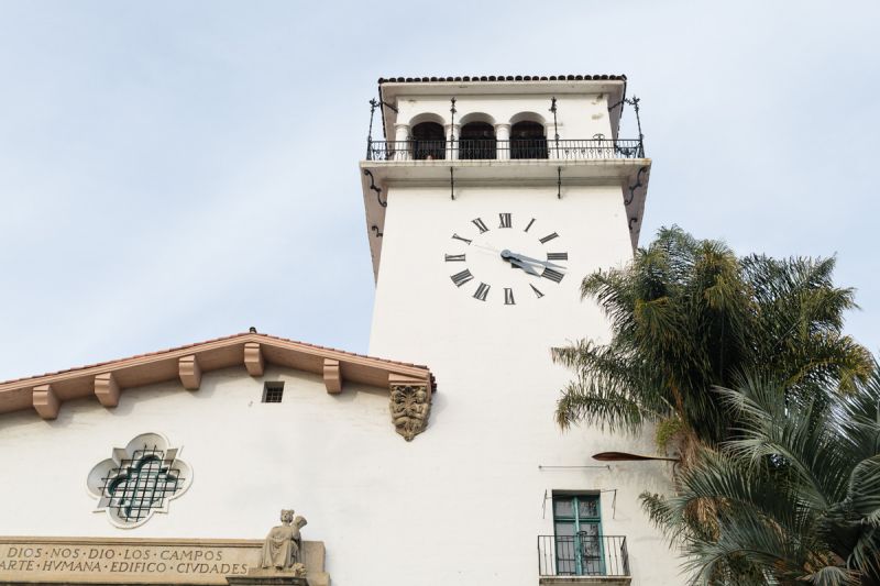 On the Grid : Santa Barbara County Courthouse
