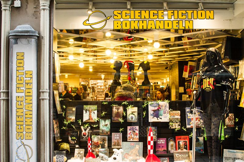 On the Grid : Science Fiction Bokhandeln