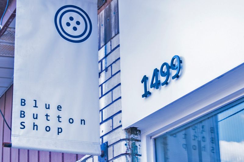 On the Grid : Blue Button Shop