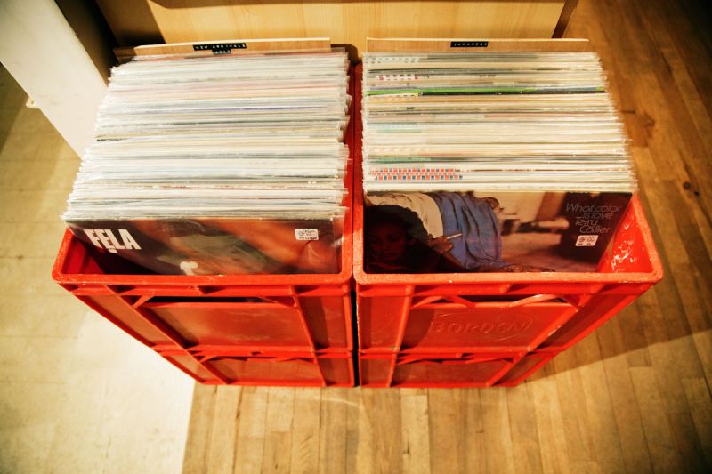 On the Grid : Tiny Record Shop